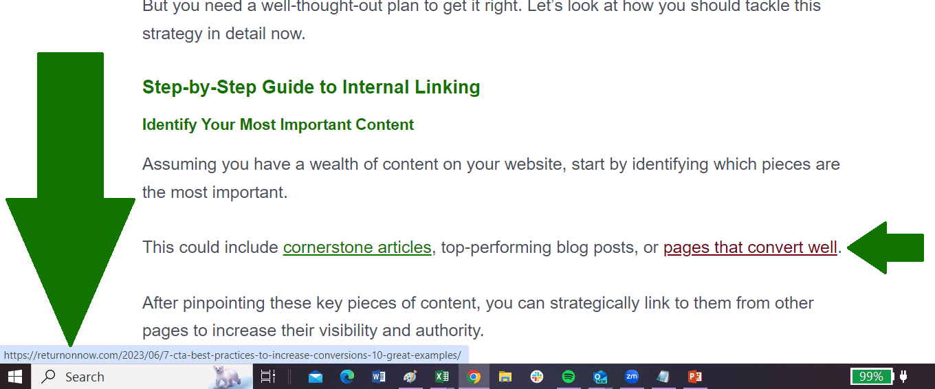 Internal Linking: Comprehensive Guide - Return On Now